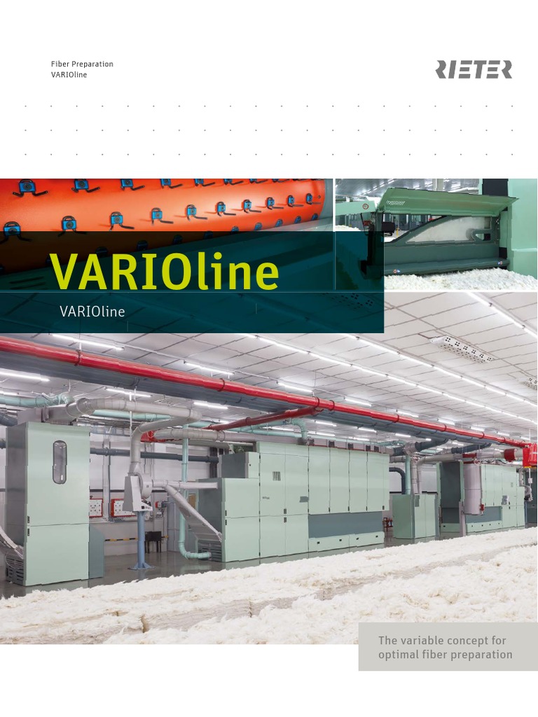 Rieter Varioline Brochure 2303 v6 89663 en PDF | PDF | Efficient Energy ...
