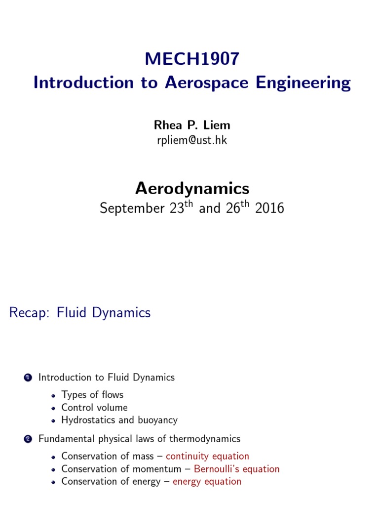 Aerodynamics | PDF | Drag (Physics) | Lift (Force)