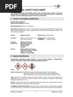 Methanol Technical Data Sheet | PDF | Methanol | Hydrogen
