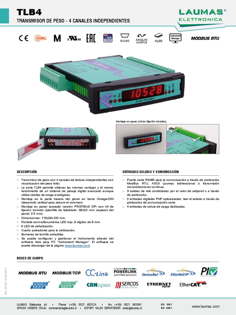 TLB4 Es PDF | PDF | Protocolo de Control de Transmisión ...