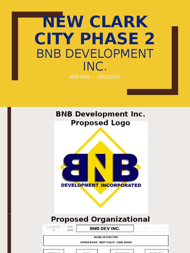 New Clark City Phase 2 Development Plans | PDF | Computers | Technology ...