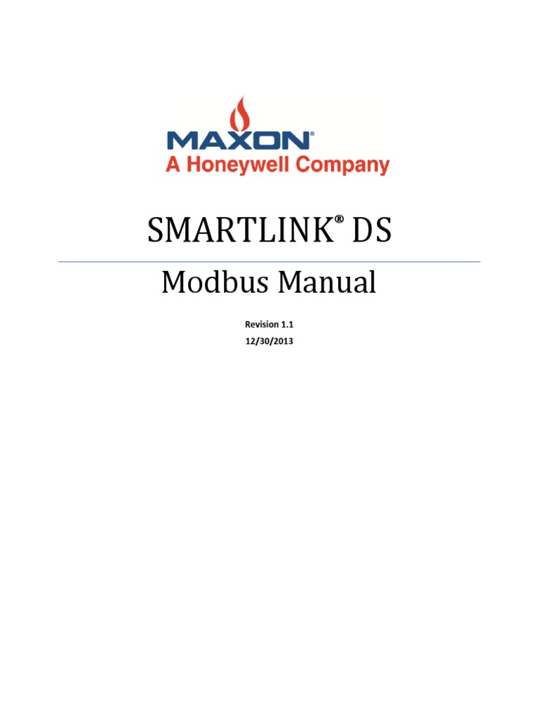 SMARTLINK DS Modbus Manual Revision 1-1 | PDF | Computer Network | Data Transmission