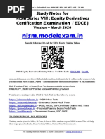 NISM Series 8 Equity Derivatives Free Mock Test - PDF (With Explanation ...