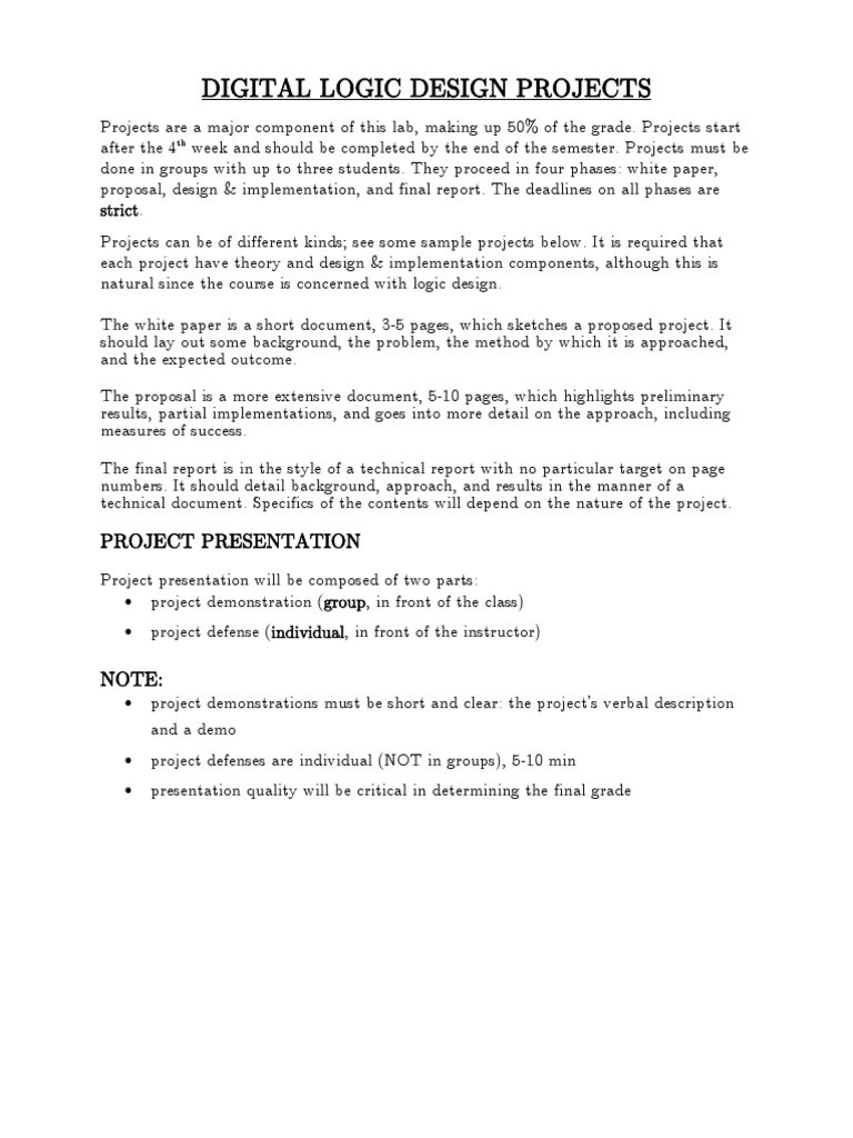 DLD Projects | PDF | Security Alarm | Electronics