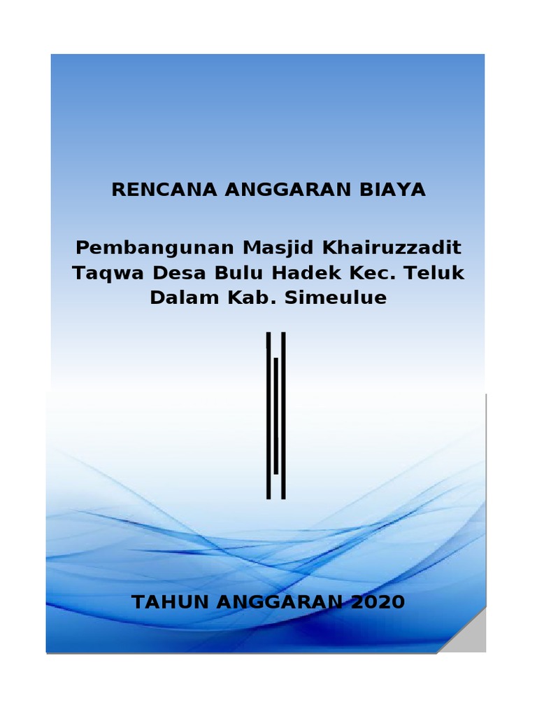 COVER RAB RKS Miftahul Khairu Zadirt | PDF