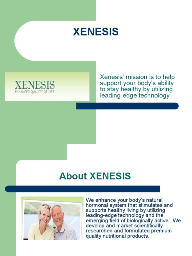 Xenesis: Xenesis' Mission Is To Help Support Your Body's Ability To ...