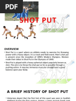Shot Put Technique: A Step-by-Step Guide | PDF | Anatomical Terms Of ...