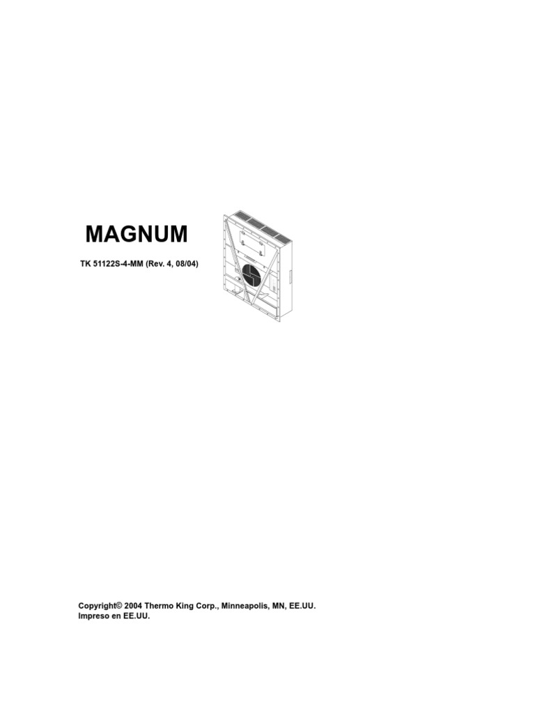 Magnum MP 3000 SPAÑOL | PDF | Ramas de la termodinámica | Gases