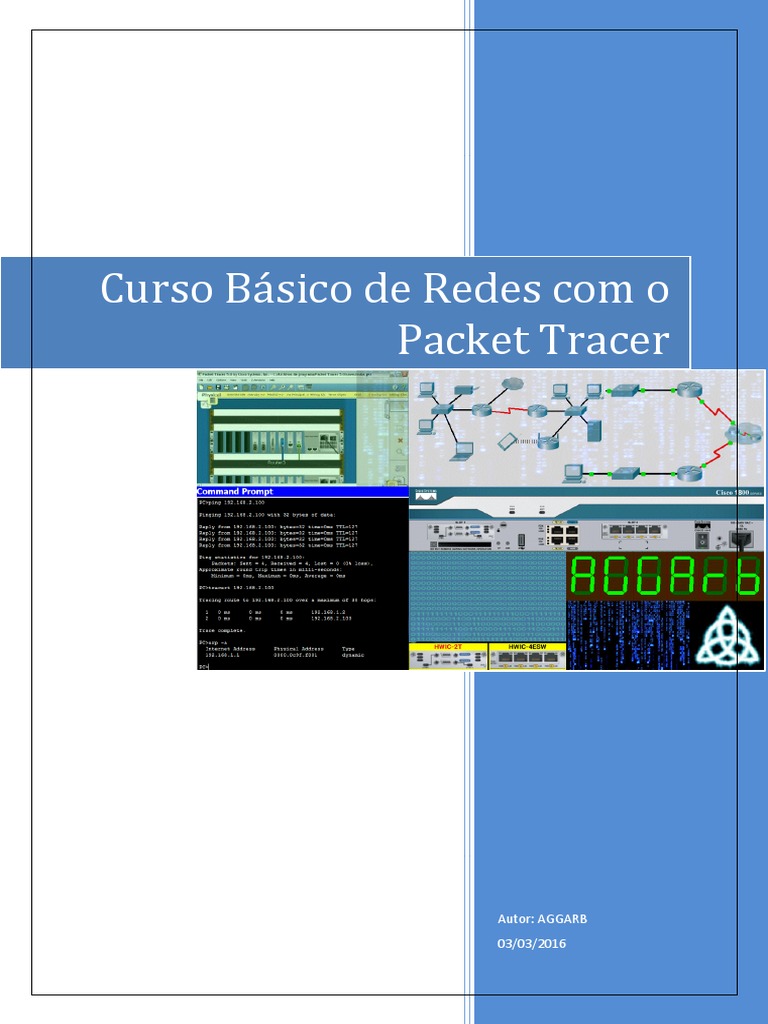 Apostila Do Curso B Sico de Redes Com o Packet Tracer | PDF | Topologia de rede | Rede de ...