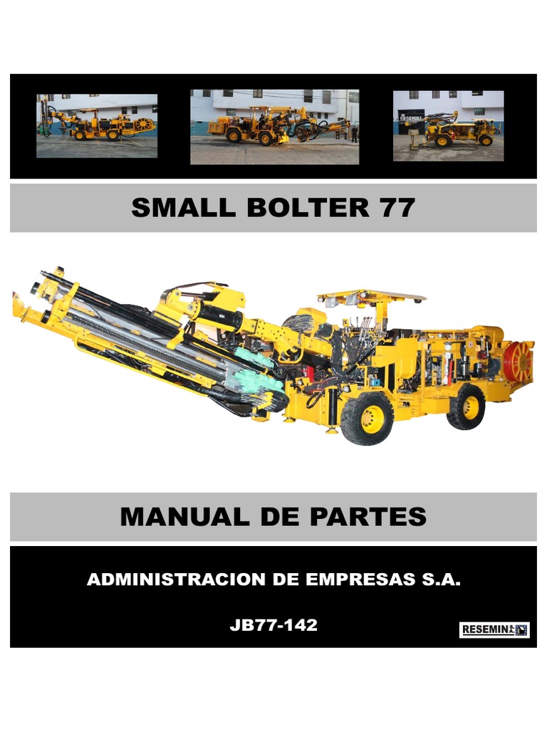 JB77-142 - Small Bolter 77 | PDF | Bomba | Mecánica de Medios Continuos