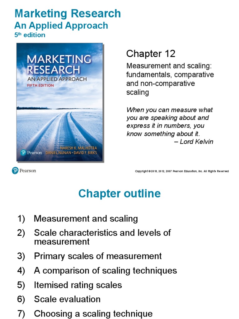 pp12 | PDF | Level Of Measurement | Validity (Statistics)
