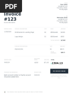 Upwork Invoice | PDF | Invoice | Taxes