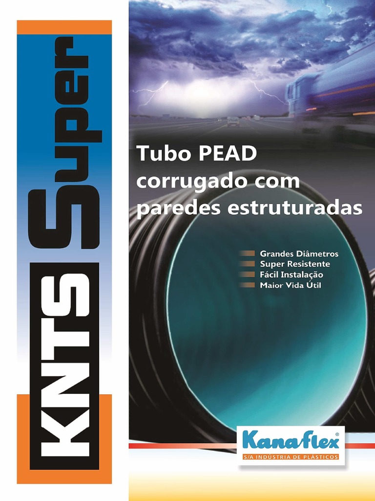 Catálogo - Tubo PEAD Corrugado - Kanaflex | PDF