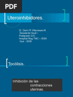 PDF Farmacos+Uteroinhibidores+ (Tocoliticos) | PDF | Parto | Hipertensión