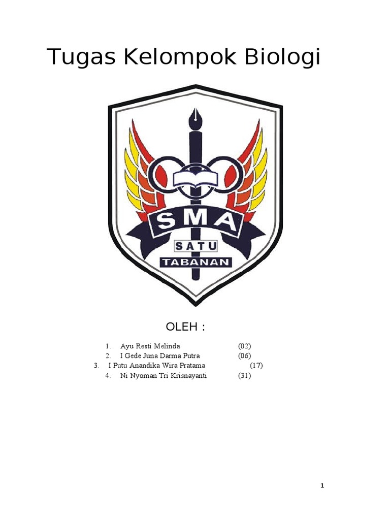 Tugas Makalah Tentang Sel | PDF