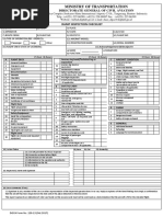 SAFA Ramp Checklist | PDF | Vehicles | Manufactured Goods