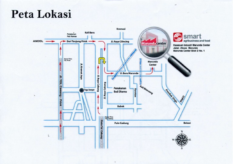Map - Marunda Refinery PDF | PDF