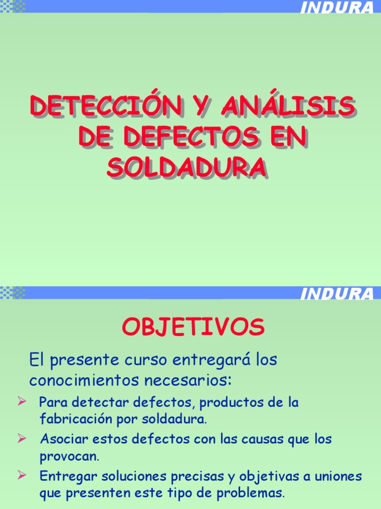 Análisis de Defectos en Soldadura | PDF | Soldadura | Construcción