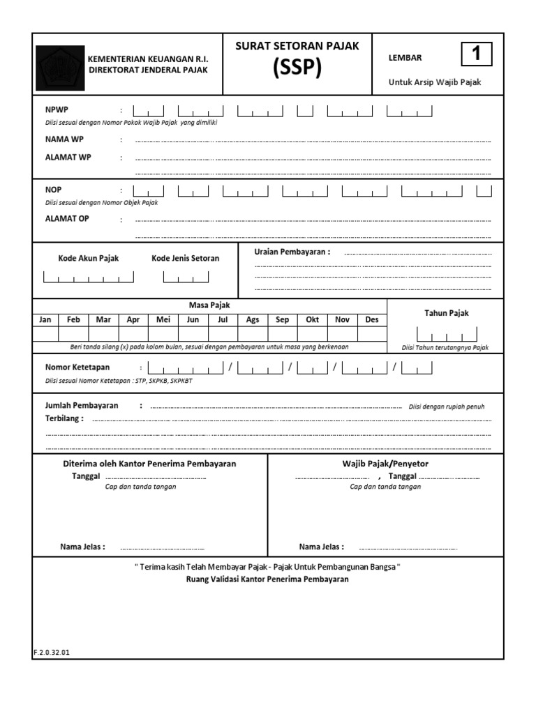 SSP 5 Lembar | PDF