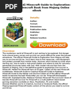 Minecraft Essentials Handbook | PDF