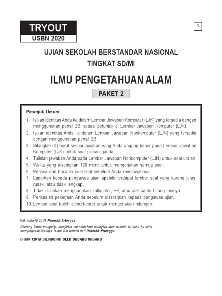 Ipa2 Soal PDF | PDF