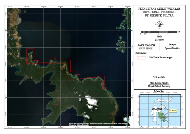 Peta Citra Satelit | PDF | Geographic Data And Information ...