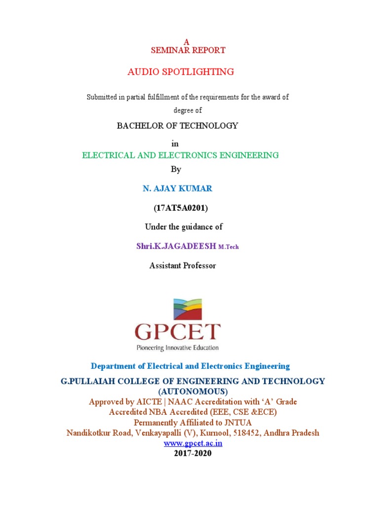 An Analysis of Audio Spotlighting Technology: Applications, Working ...