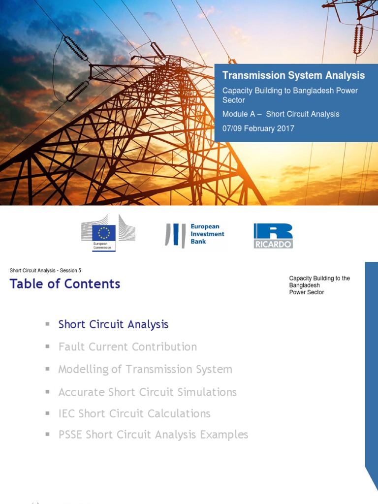 Module B - Short Circuit Analysis PDF | PDF | Network Analysis ... Module B - Short Circuit Analysis PDF | PDF | Network Analysis ...