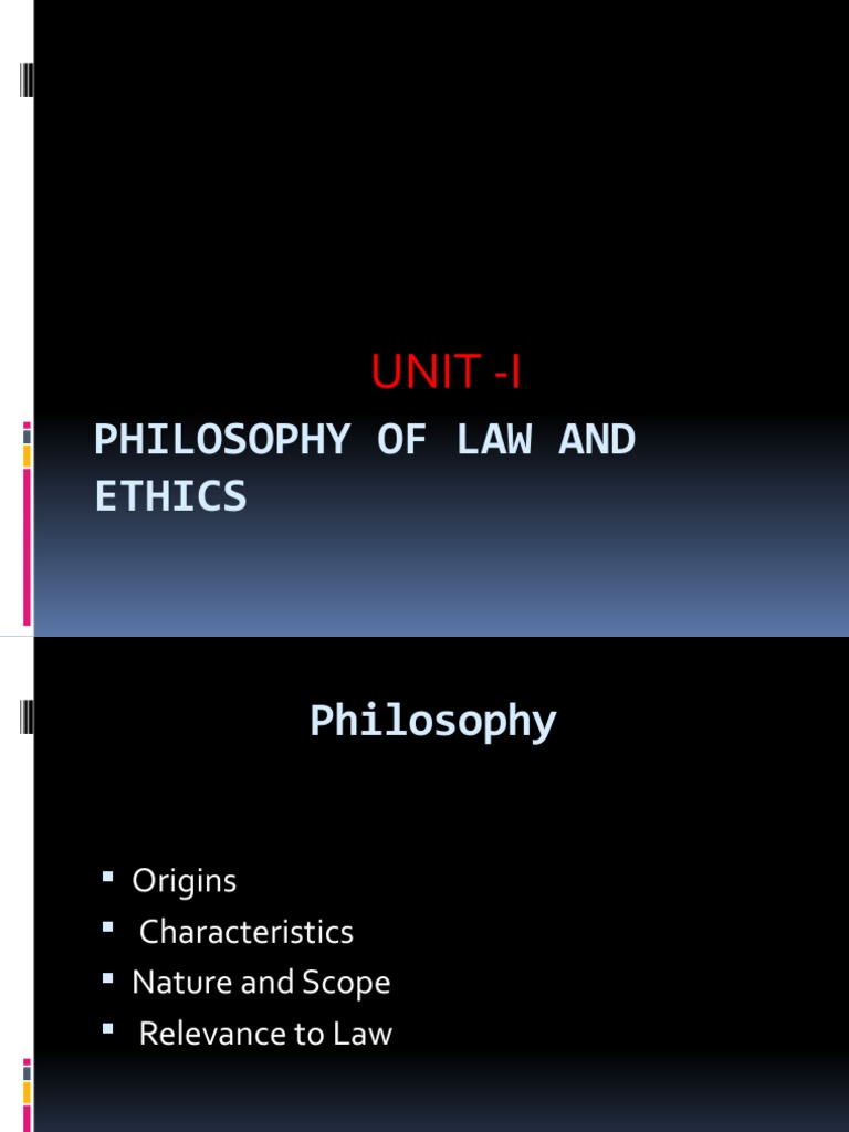 Unit 1 Philo | PDF | Virtue | Philosophical Theories