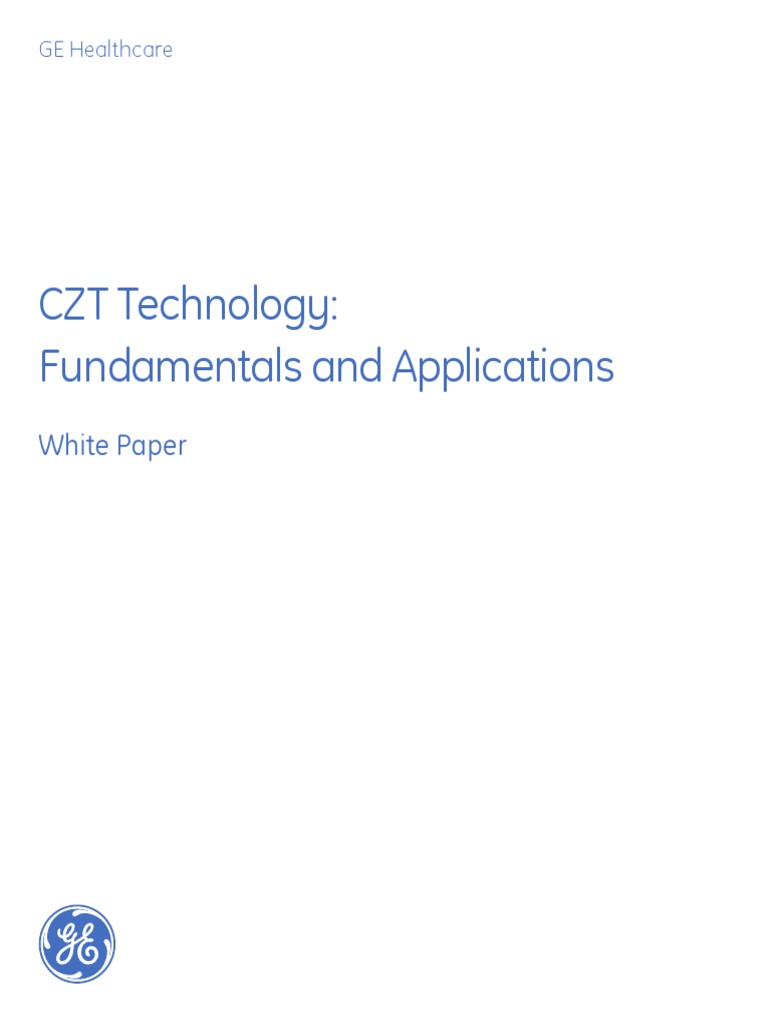 CZT Technology White Paper1 | PDF | Gamma Ray | Optics