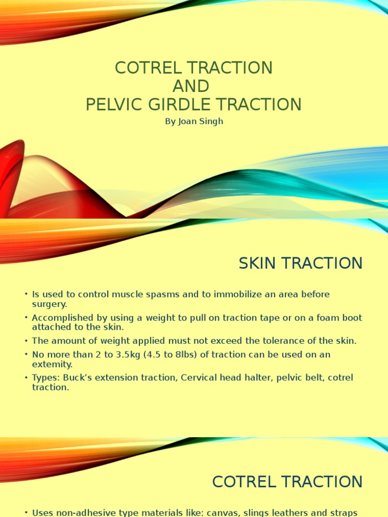 Cotrel and Pelvic Traction | PDF | Wellness