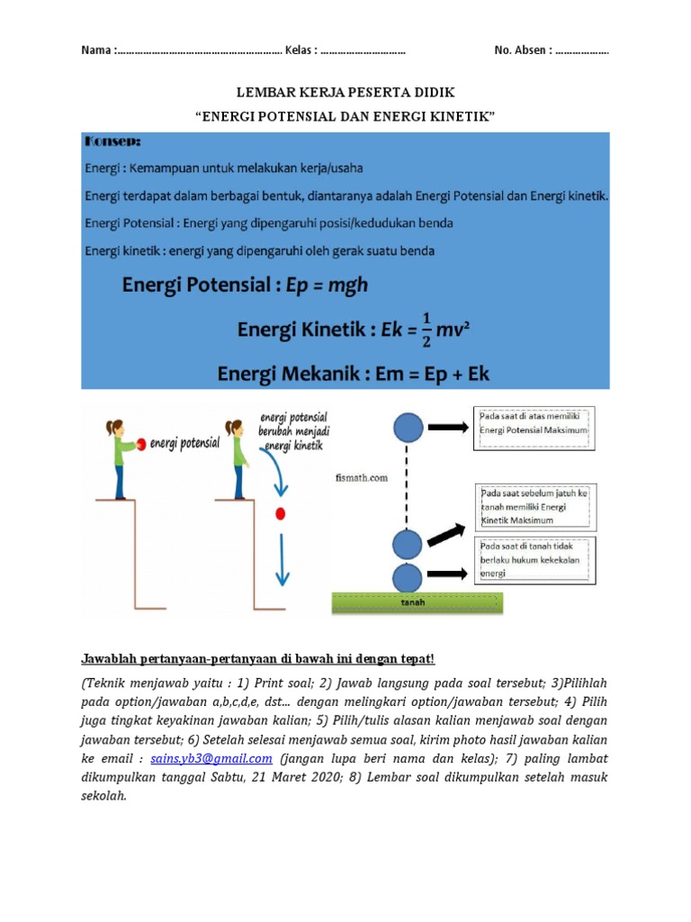 Lkpd Konsep Ep Dan Ek Pdf