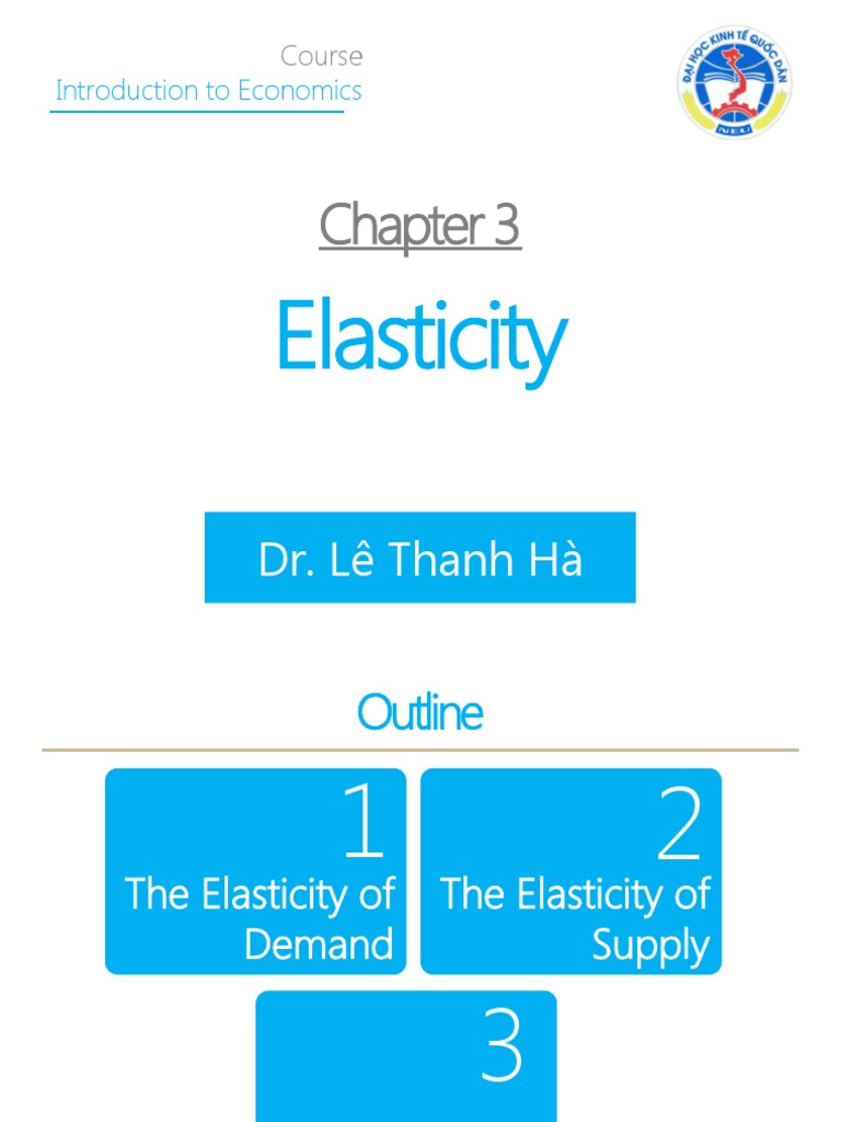 Lesson 4 | PDF | Elasticity (Economics) | Demand