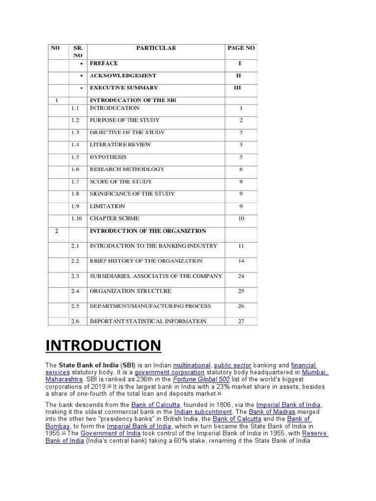 Black Book Project | PDF | Banks | Financial Services
