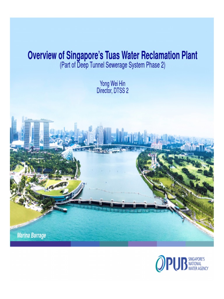 Overview of Singapore Tuas Water Reclamation Plant | PDF | Tunnel ...