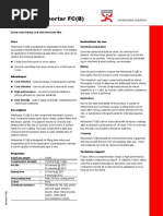 Nitomortar TC2000 Epoxy Sealing Compound | PDF