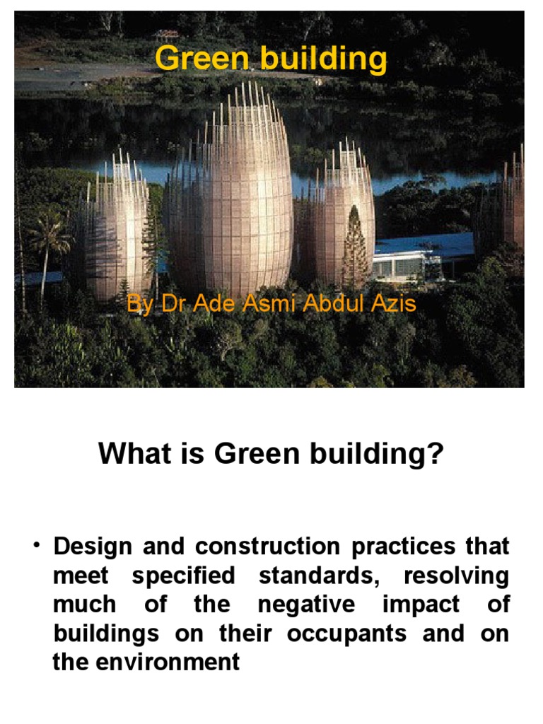 Green Building | PDF | Green Building | Stormwater