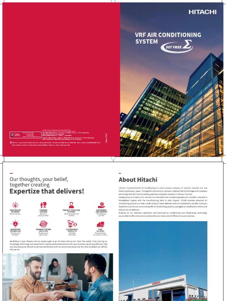 Hitachi-VRF Catalogue
