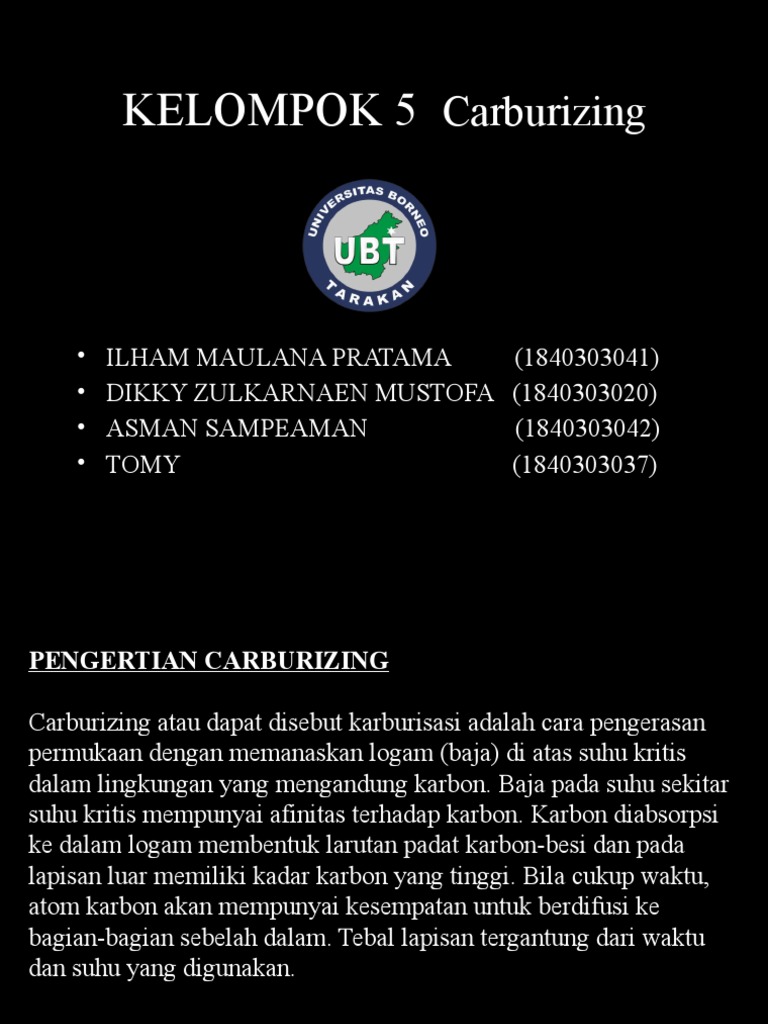 Proses Karburisasi pada Baja | PDF