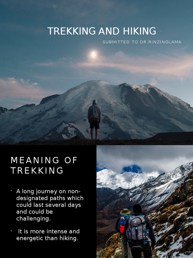 Trek and Hike PPT Adventure | PDF | Hiking | Backpacking (Wilderness)