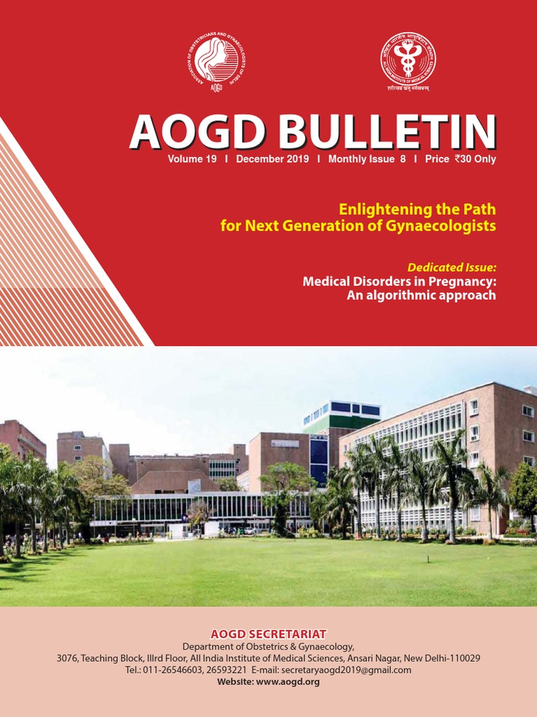 AOGD Bulletin: Medical Disorders in Pregnancy | PDF | Anemia | Childbirth