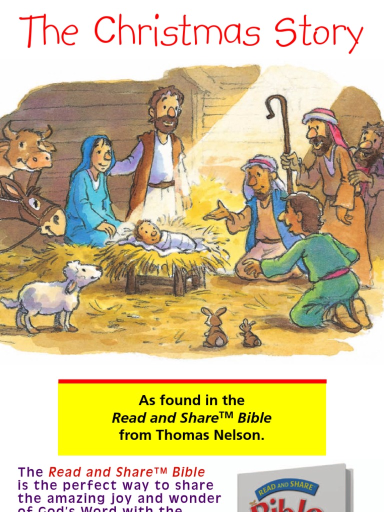 The Christmas Story As Found in The Read and Share Bible | PDF | Saint ...
