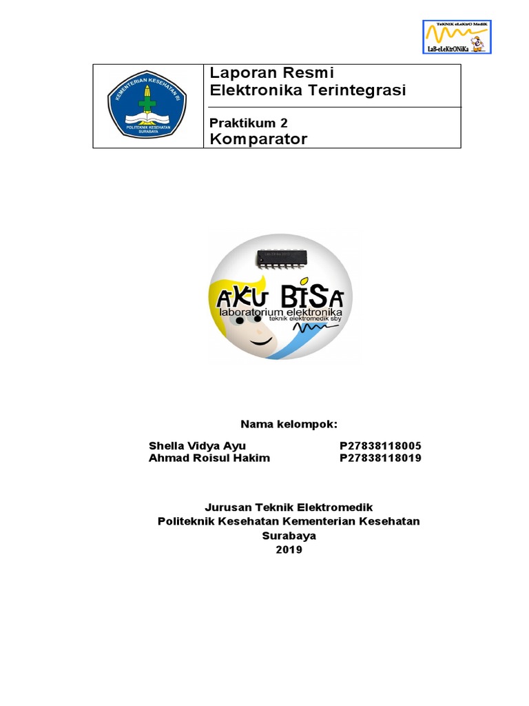 Lapres 1 Komparator | PDF | Metode & Bahan Ajar