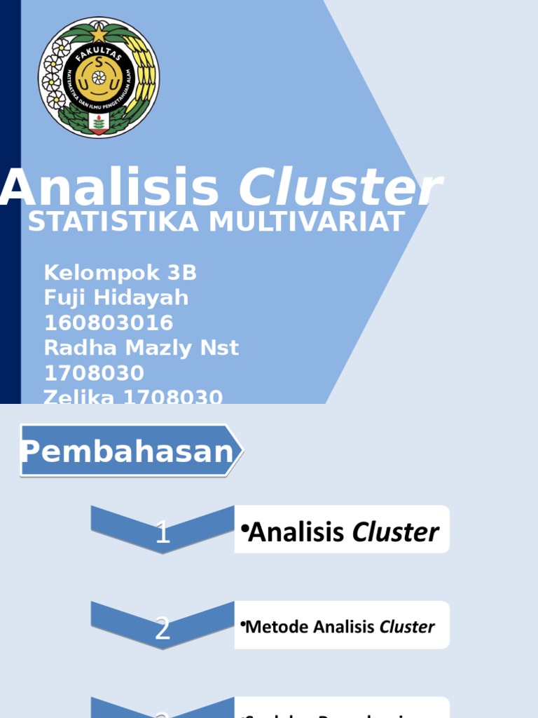 Analisis Cluster | PDF