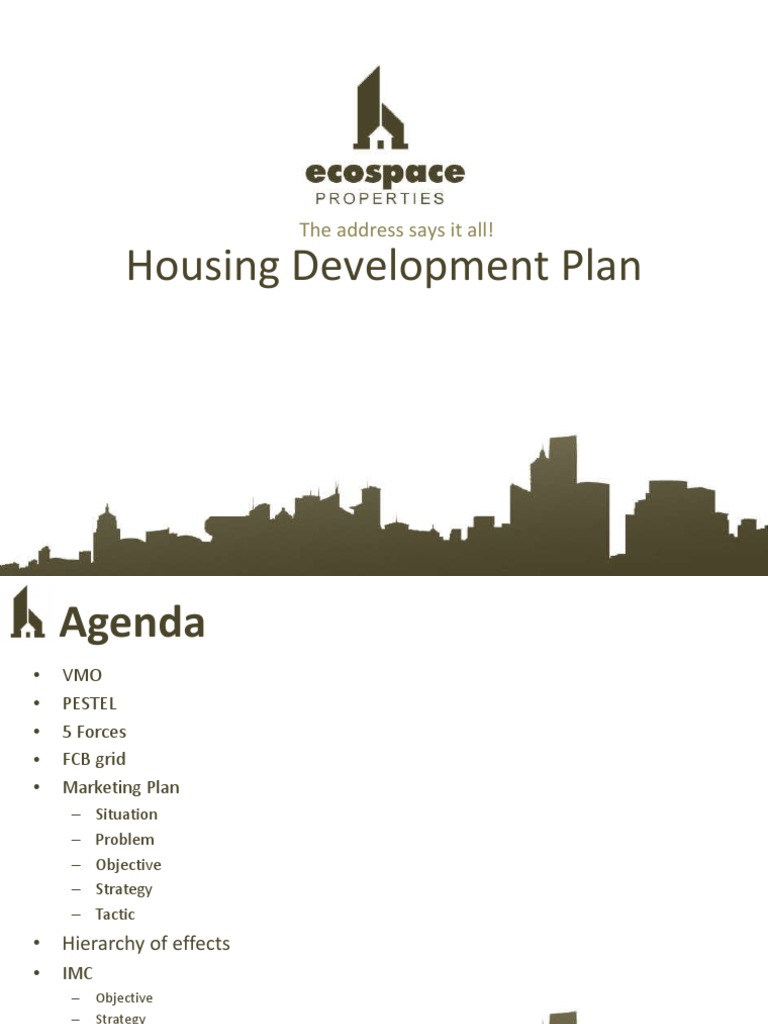 Housing Development Plan PDF | PDF | Target Audience | Interest