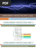 Iec Curves For Oc Ef Fault Relays | PDF