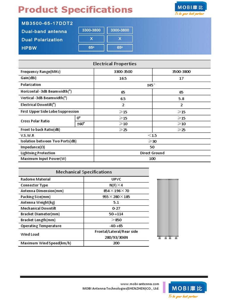 MB3500 65 17DDT2 - Update PDF | PDF | Antenna (Radio) | Broadcast ...