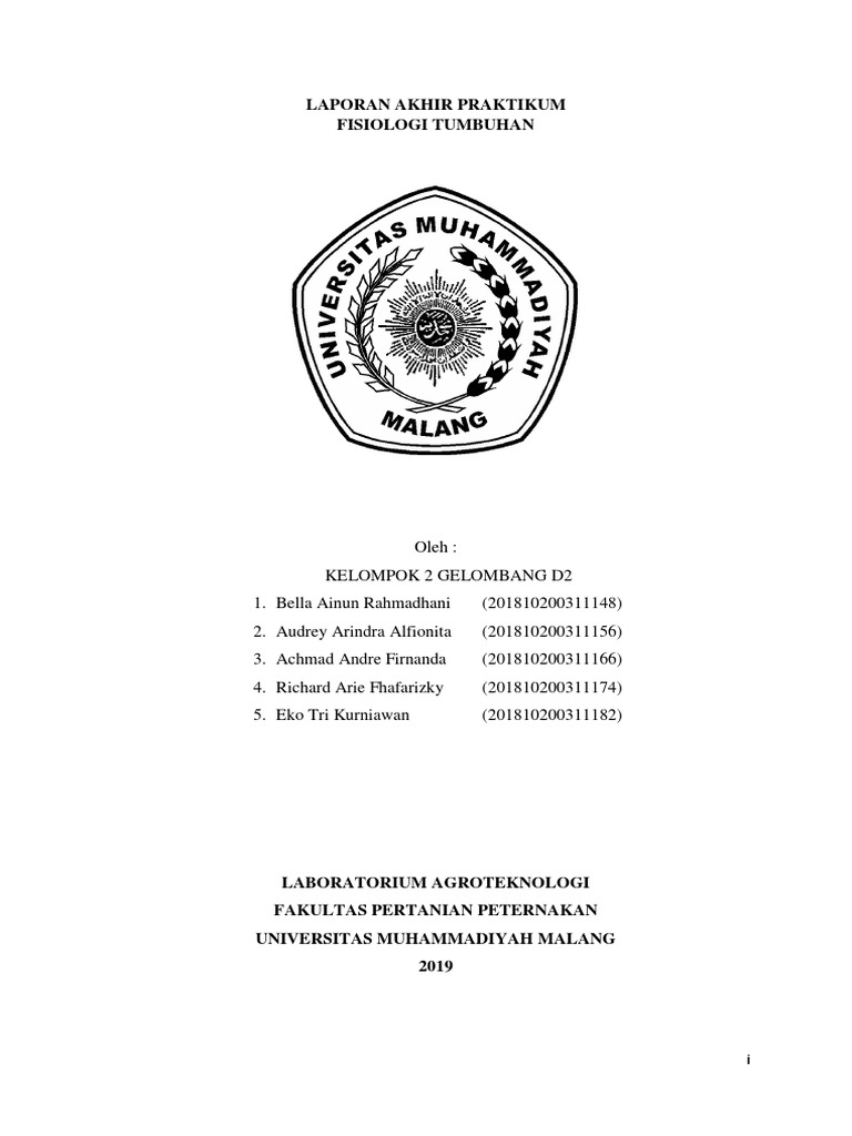 Laporan Akhir Fistum 2-D2 | PDF