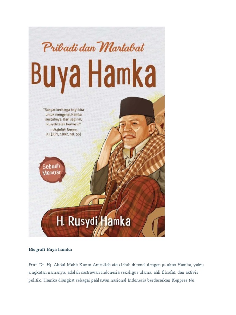 Biografi Buya Hamka | PDF