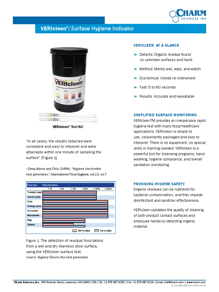 Test Sanitatie Vericleen PDF | PDF | Hygiene | Disinfectant